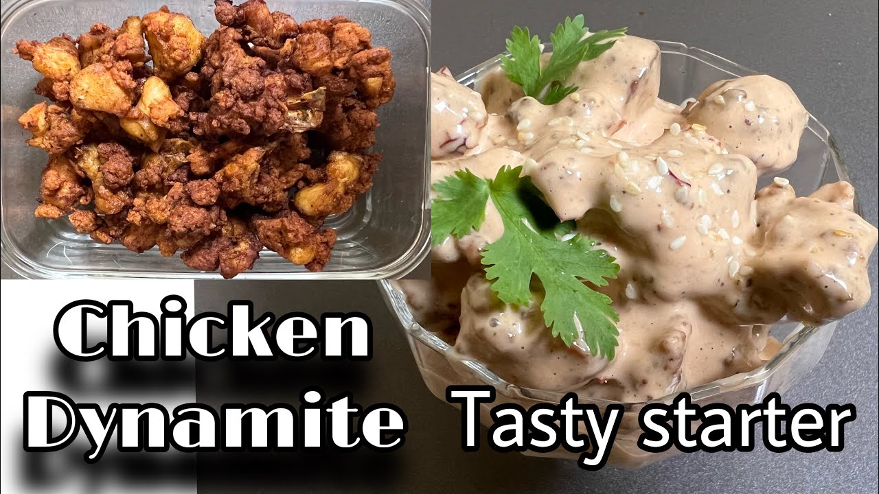 Chicken dynamite |dynamite chicken recipe |chicken starter recipe by ...