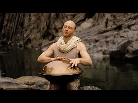 Healing River (1111 Hz) | 1 hour handpan music | Malte Marten