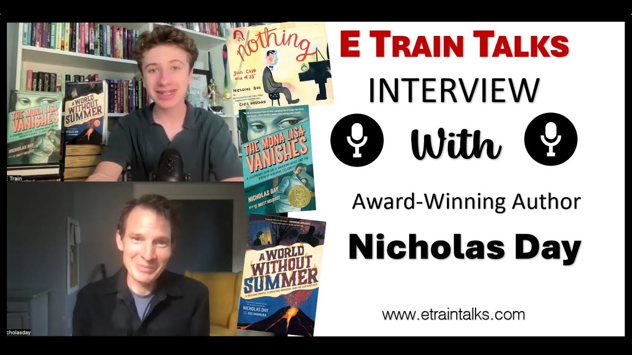 My Interview with Award-Winning Author Nicholas Day! - YouTube
