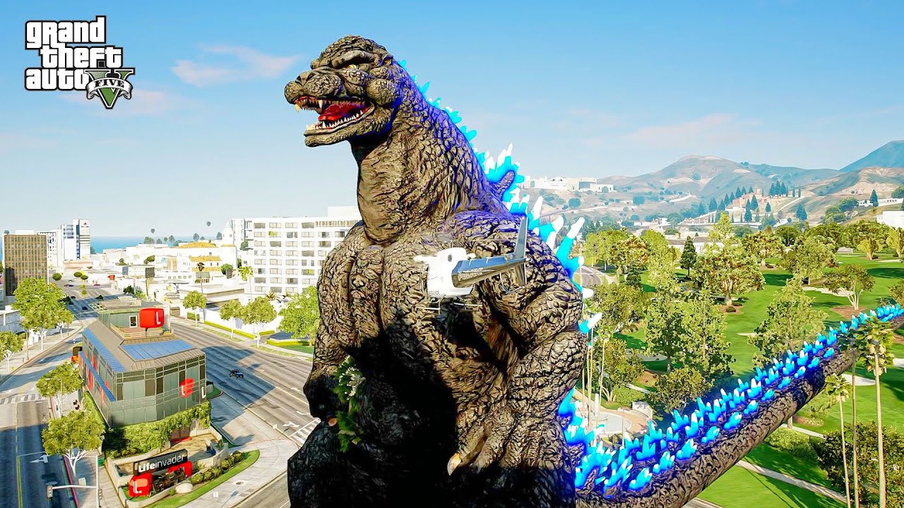 Godzilla Come Back City | Godzilla 1975 - GTA 5 - YouTube