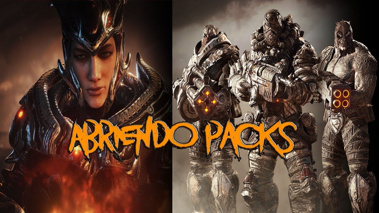 Gears Of War 4 Abriendo Packs Reina Myrrah y Locust Salvaje - YouTube