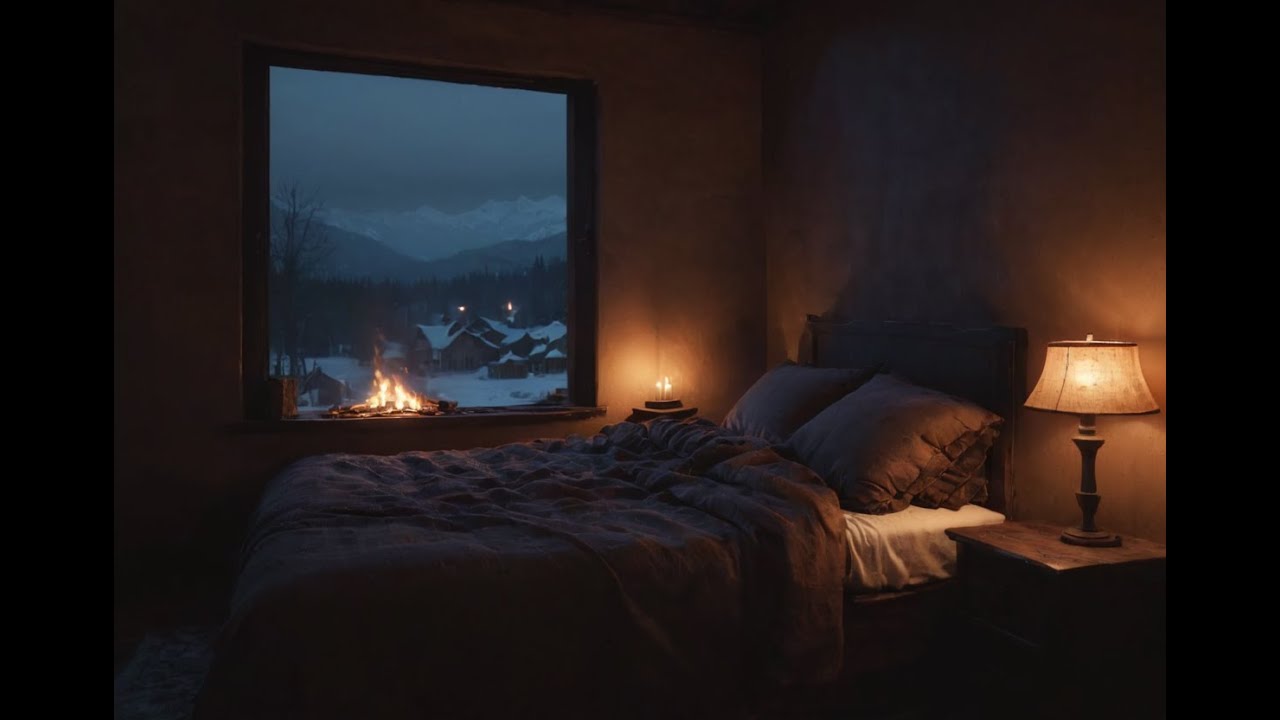 Fall into Deep Sleep with the Scene and Sound of Snow | Relaxing ...