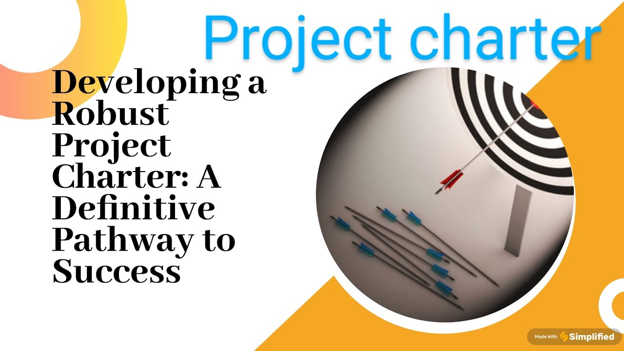 what is the project charter, and how do you develop - YouTube