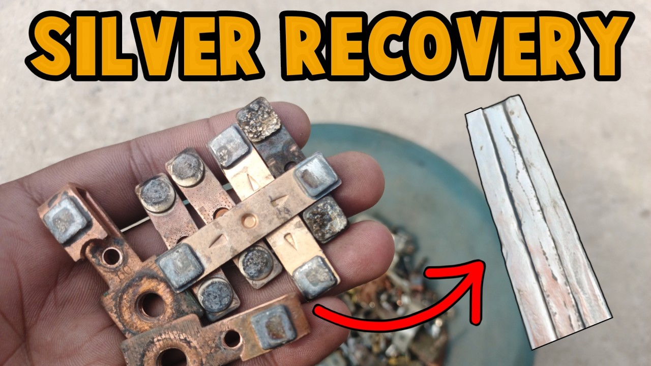 How to Extract Silver from Old Electronic Contacts: Easy DIY Method ...