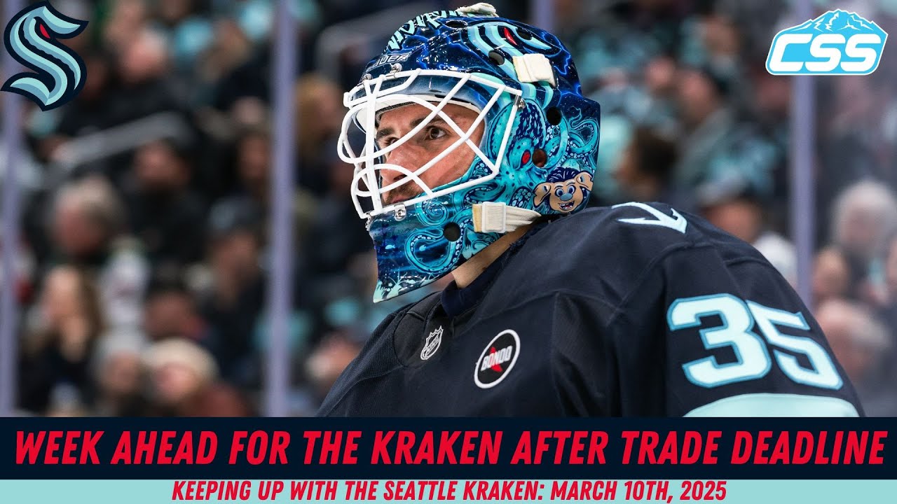 Keeping up with the Seattle Kraken - March 10th, 2025: Week ahead for ...