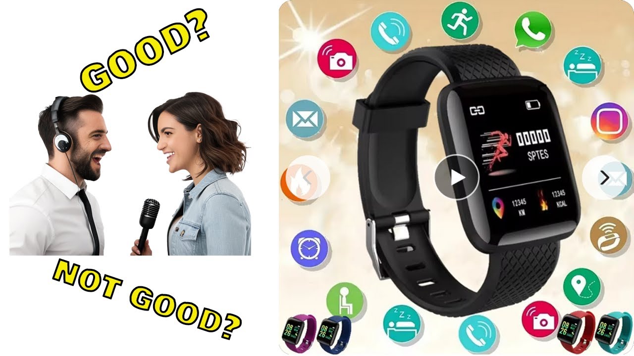 Is the D13 Smartwatch 116Plus the Best Budget Fitness Tracker? - YouTube