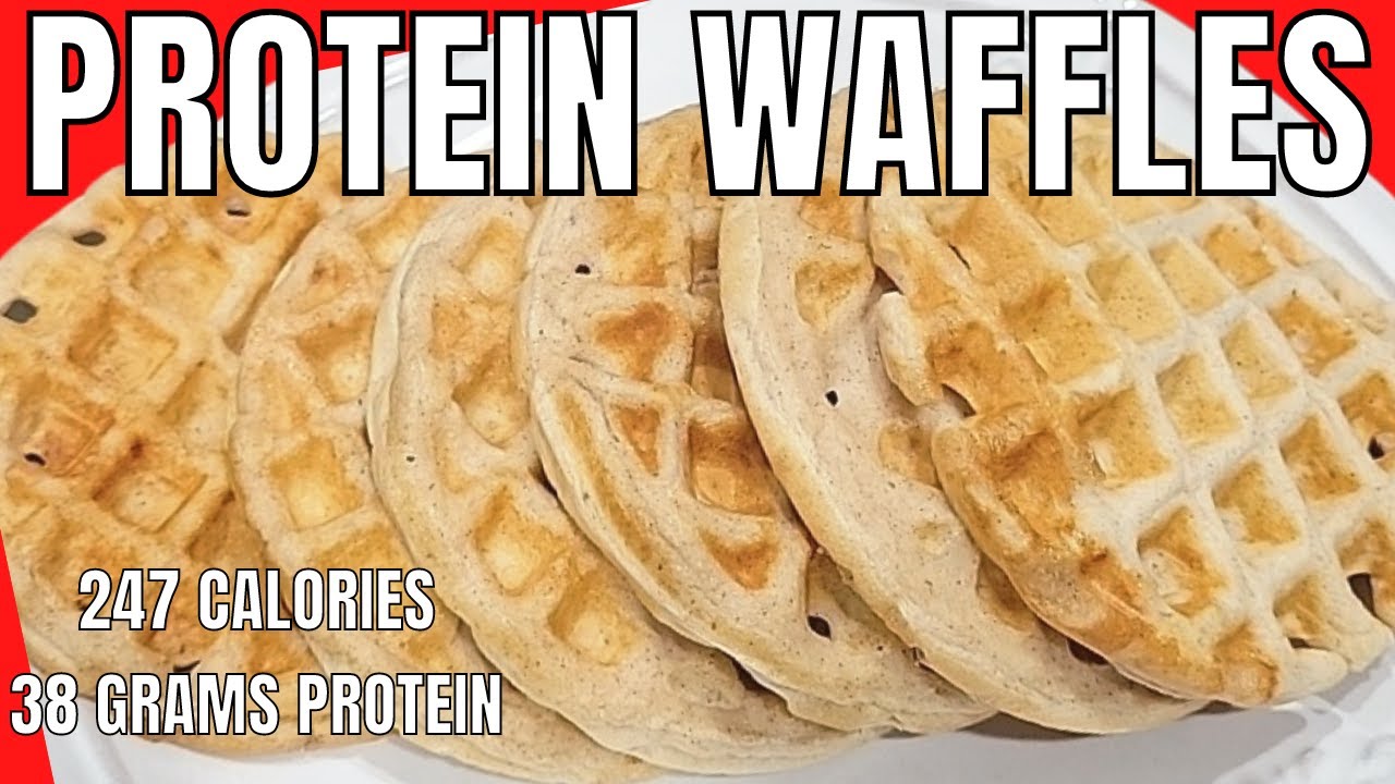 PROTEIN WAFFLES | FOODIE FRIDAYS - YouTube