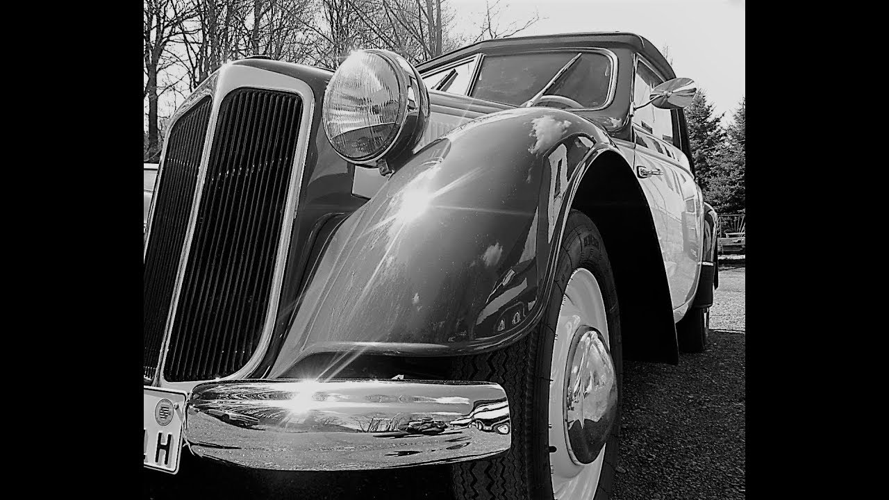 IFA F8 Cabrio Restauration Oldschool Affen - YouTube