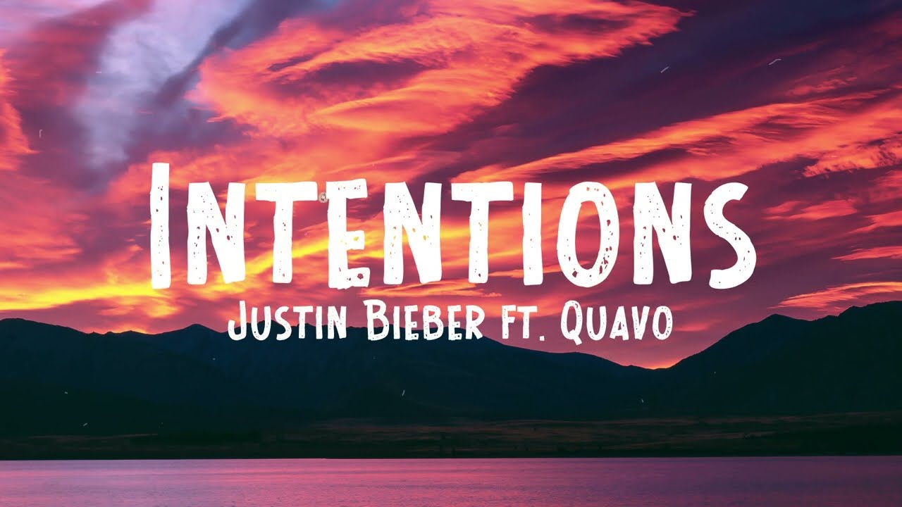 Justin Bieber - Intentions (Lyrics Video) ft. Quavo - YouTube