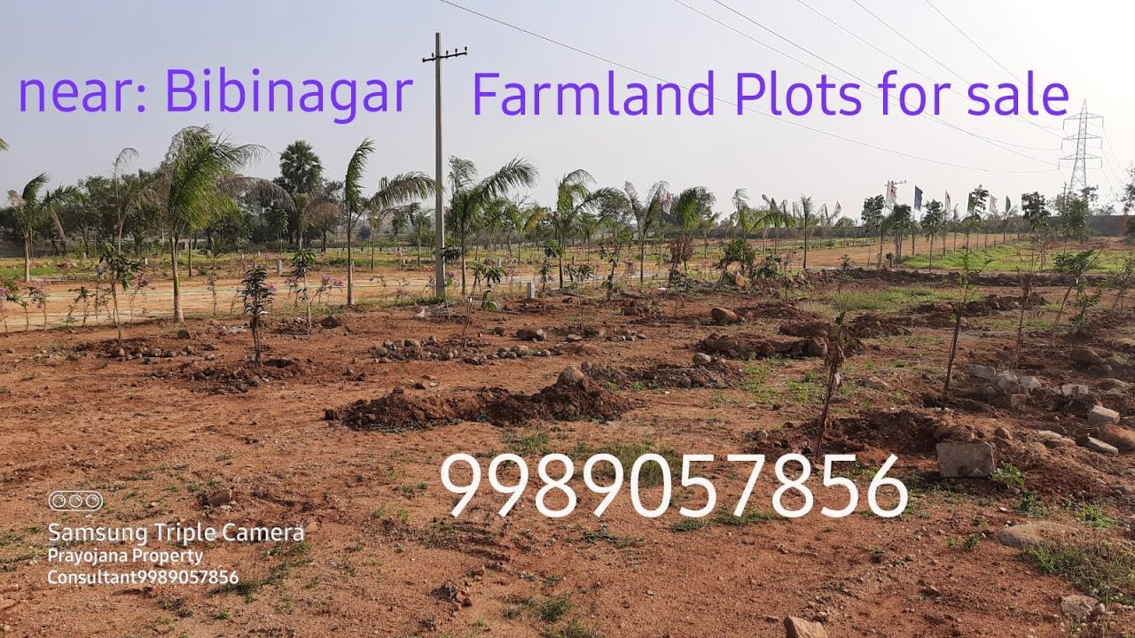 P1-363) Farmland Plots for sale, Gated Community; Spot Registration ...