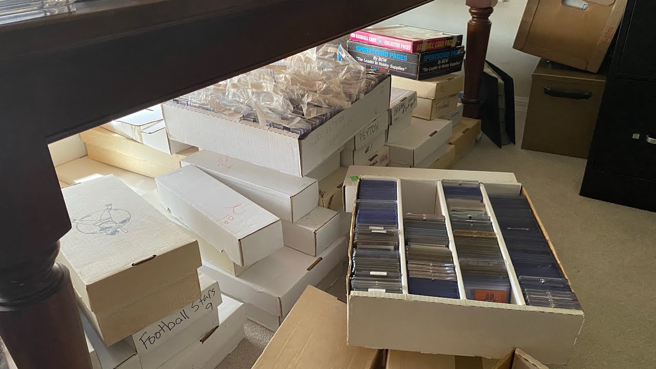 Baseball card HOARDER. Is there a cure? Do you have the disease? Part 2 ...