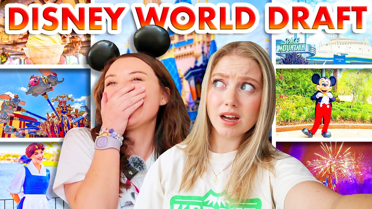 Disney World FANTASY DRAFT -- Planning The Perfect Day Or Else - YouTube