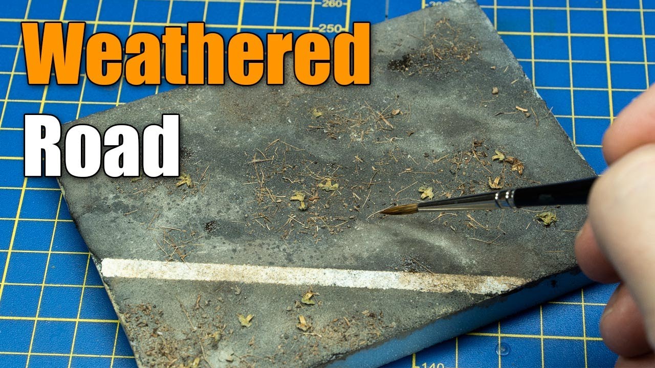 How to Transform a Road into a Weathered Masterpiece. - YouTube