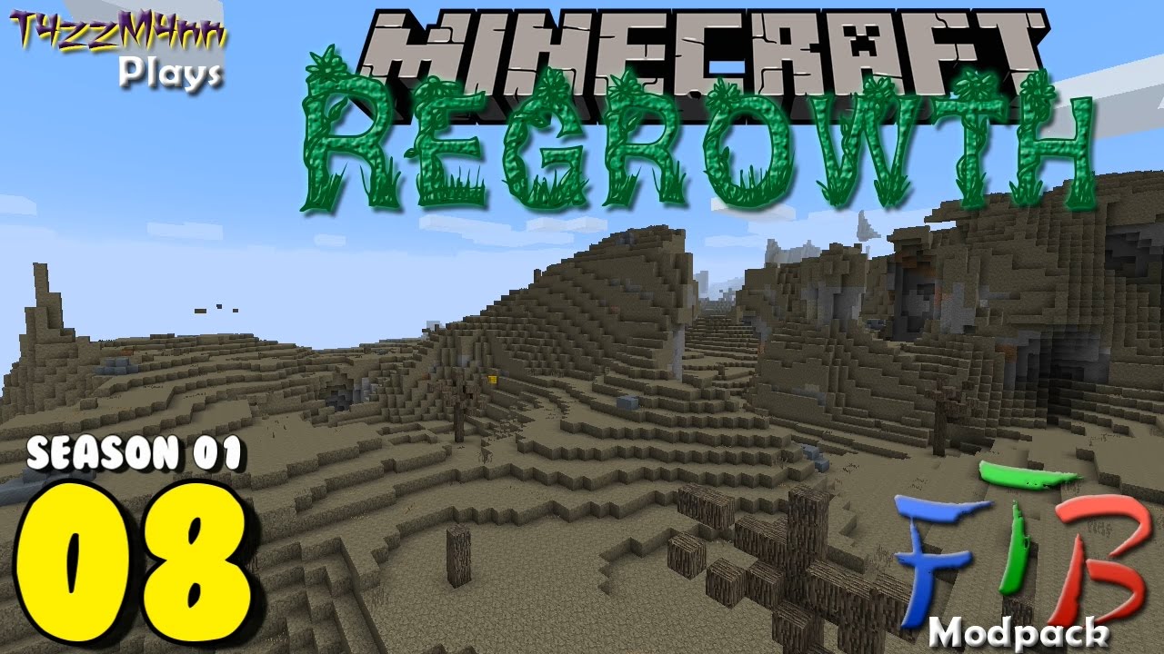 Regrowth S01E08 - We got Dirt xD - Minecraft FTB Modpack Let's Play ...