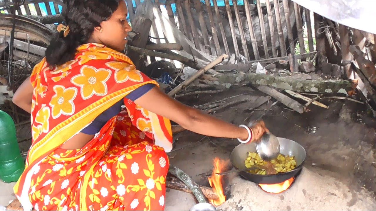 Tribal Women Cooking The Delicious Fruit in her style #Rural Women's ...