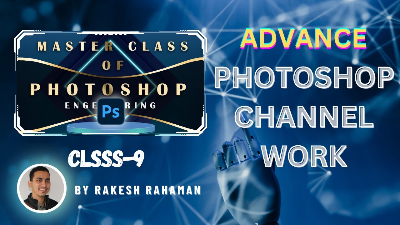 ADVANCE PHOTOSHOP Channel Work For #textiledigitaldesign #Digitalprint ...