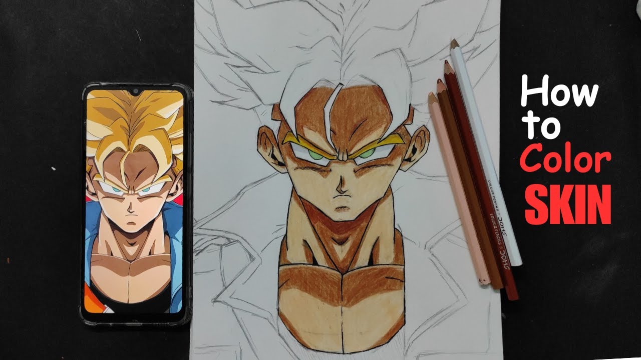 HOW TO COLOR ANIME SKIN USING CHEAP COLOR PENCILS Step By Step how-to-color-anime-skin-using-cheap-color-pencils-step-by-step