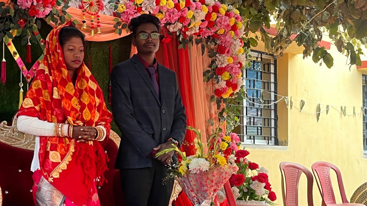 Shadi ka Reception party / Bahut Dance kra / Jharkhandi Dance - YouTube