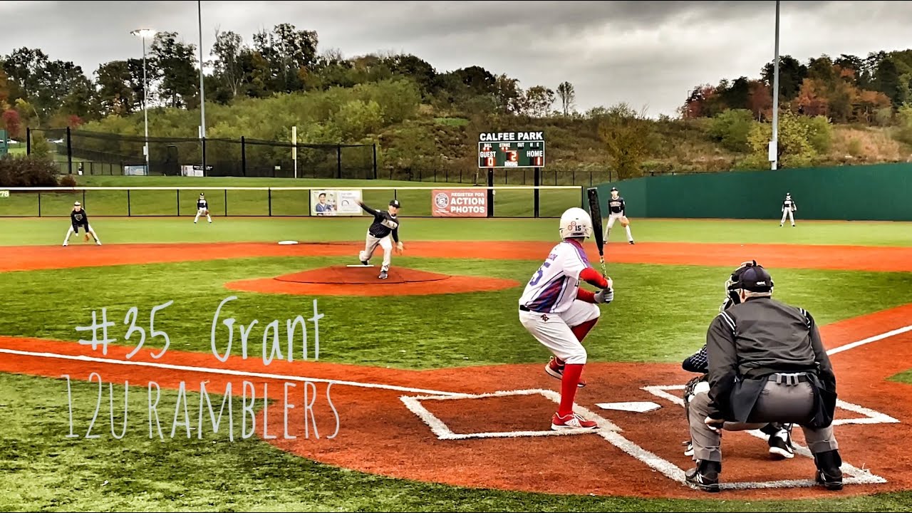 12U Ramblers Baseball #35 Grant - Fall 2021 Highlights #baseball ...