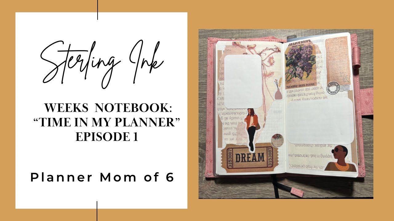Common Planner Weeks Notebook: Time in my Planner Ep1 - YouTube