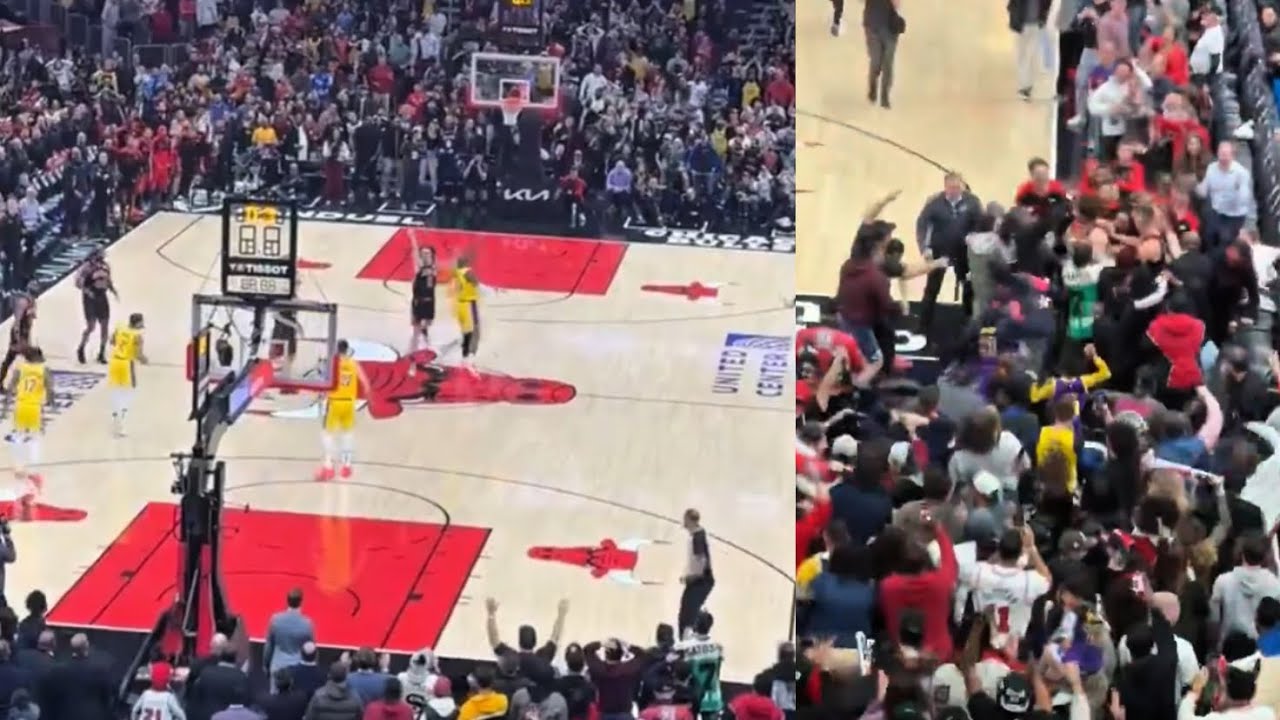 Josh Giddey INSANE game winner buzzer beater from half-court vs Lakers ...