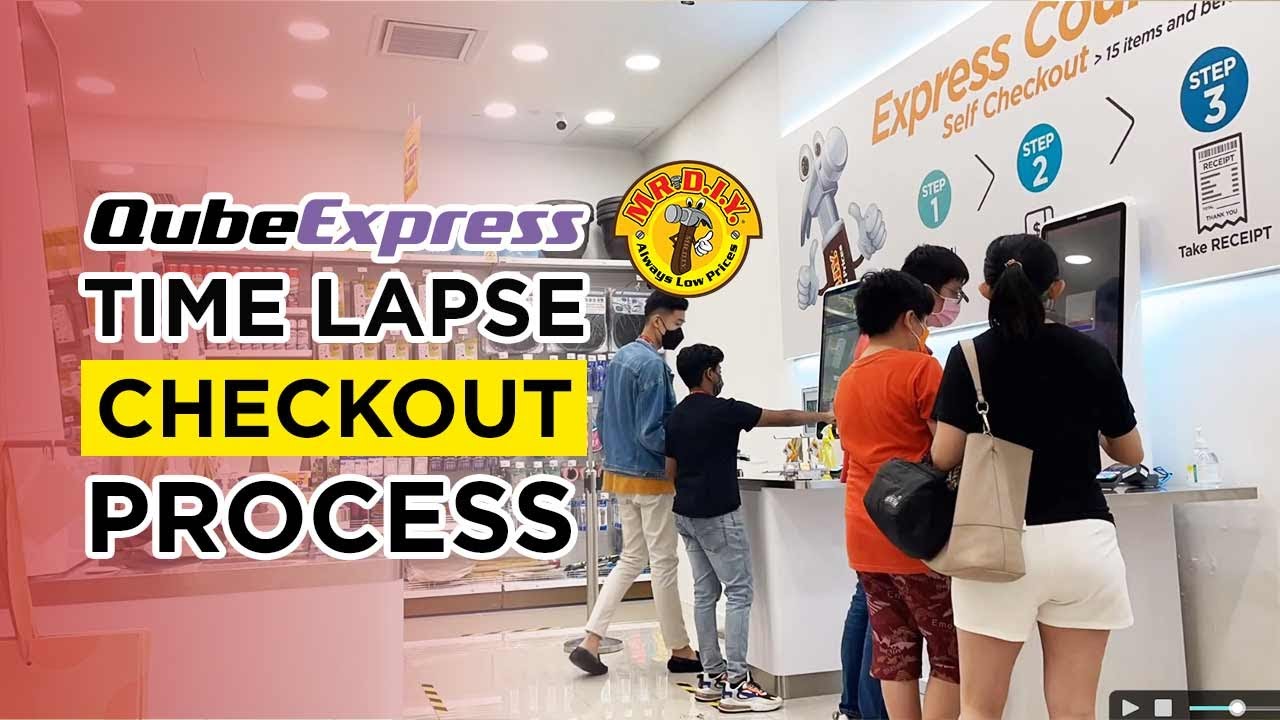 Mr DIY | Self-Checkout Kiosk Time Lapse | QubePos - YouTube