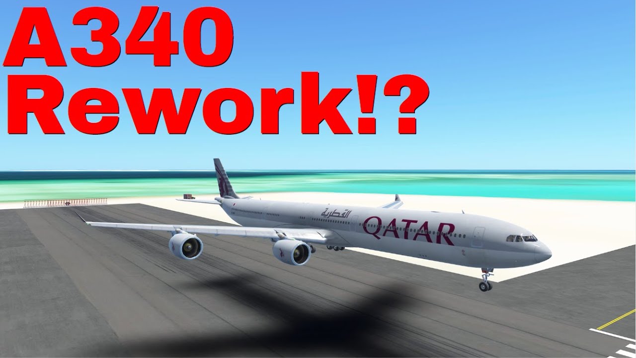 Infinite flight future A340 REWORK!? - YouTube