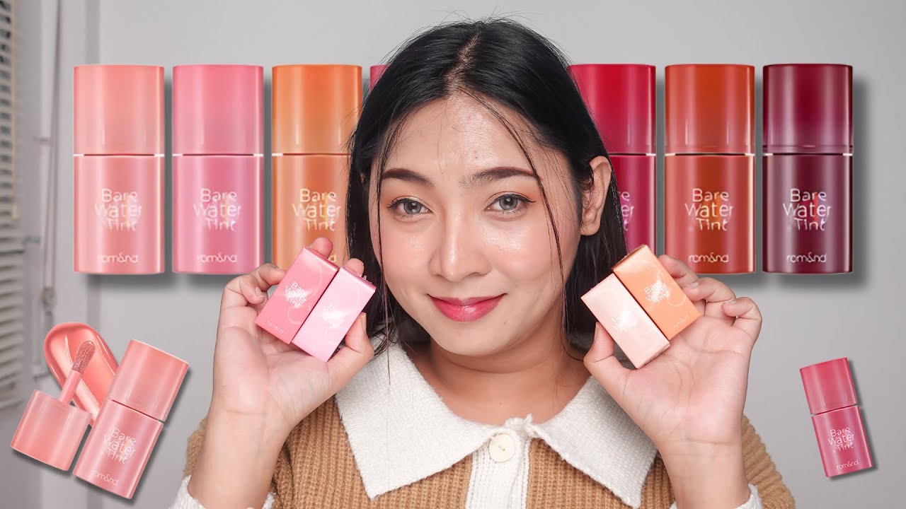 ROM&ND BARE WATER TINT สีชัด เนื้อเบาเหมือนสีน้ำ สายเกาต้องไม่พลาด ...