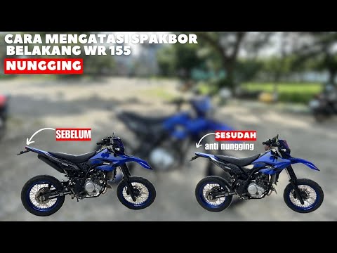 HOW TO FIX THE WR 155 REAR FENDER TILT🔥🔥‼️‼️