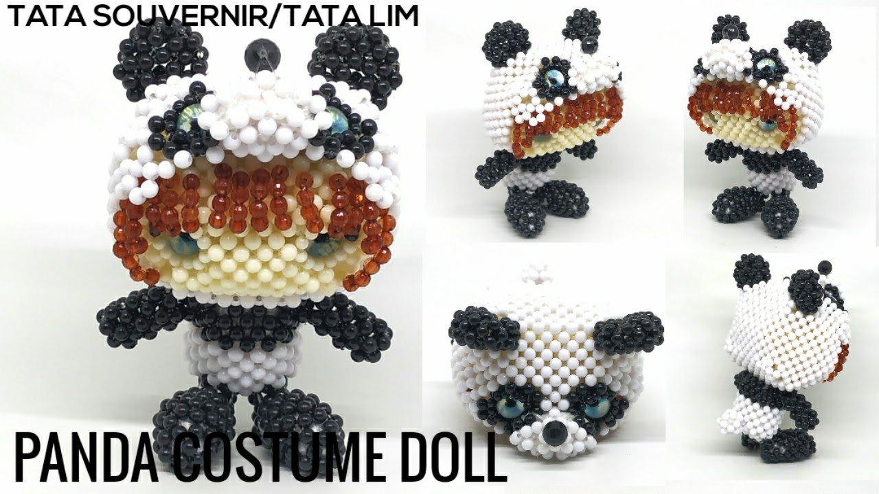 Panda Costume Doll - YouTube