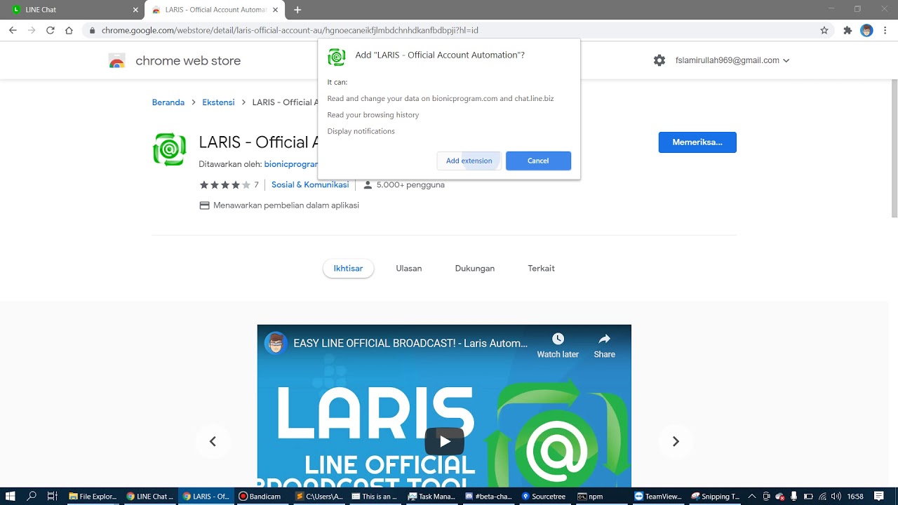 Reinstalling LARIS to fix errors & getting the latest updates instantly ...