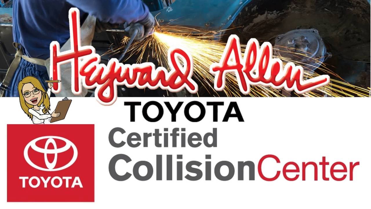 Heyward Allen Toyota Body Shop - YouTube