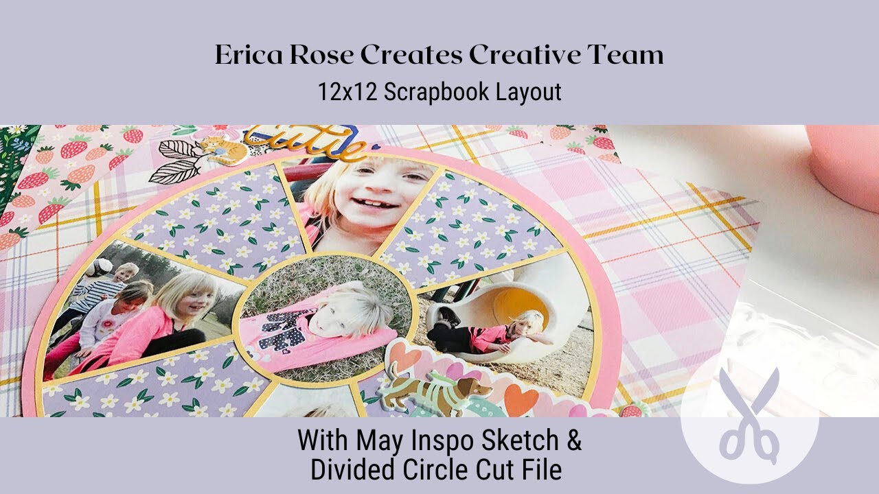 Erica Rose Creates Design Team | May Inspo Sketch With Divided Circle ...