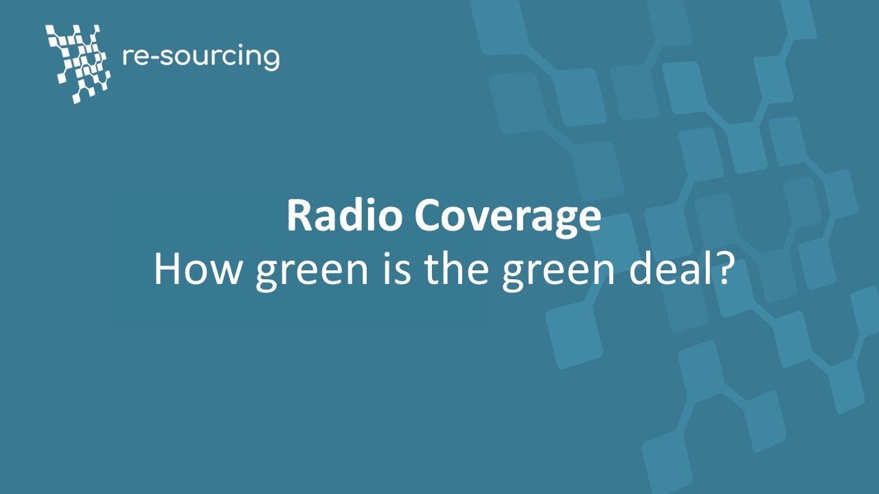 Radio Coverage - How green is the green deal? - YouTube