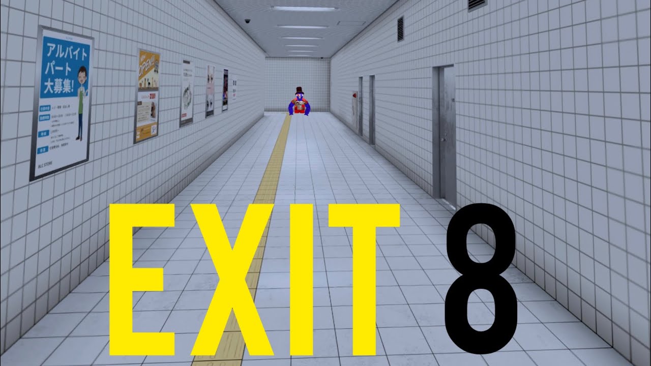 SCARIEST GAME EVER | EXIT 8 VR - YouTube