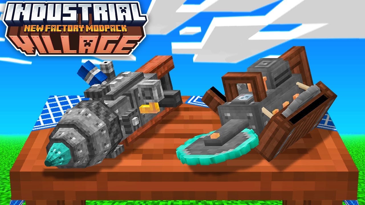 EXCAVATING 38,400 ORES! EP5 | Minecraft Industrial Village [Modded ...