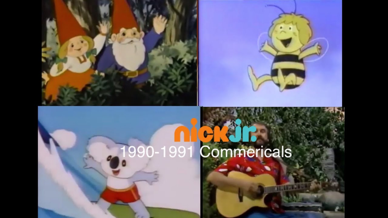 Nick Jr 1990-1991 Commericals (Late April Fools Day) - YouTube