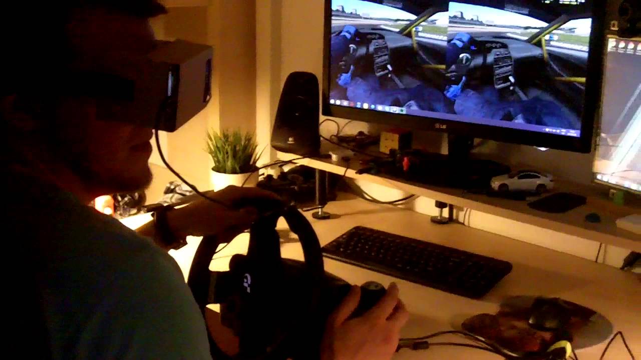 Live for Speed 0.6H + Google Cardboard + Trinus VR - YouTube