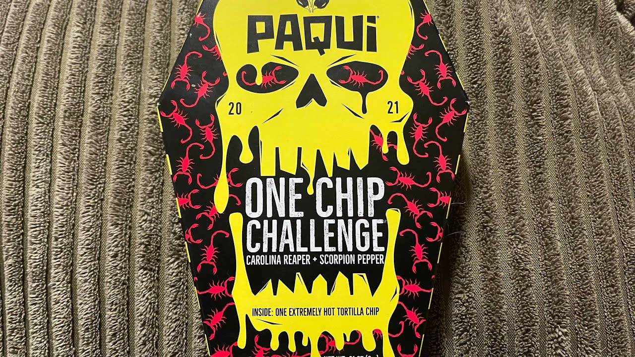 My kids doing the 2021 Paqui One Chip Challenge - YouTube