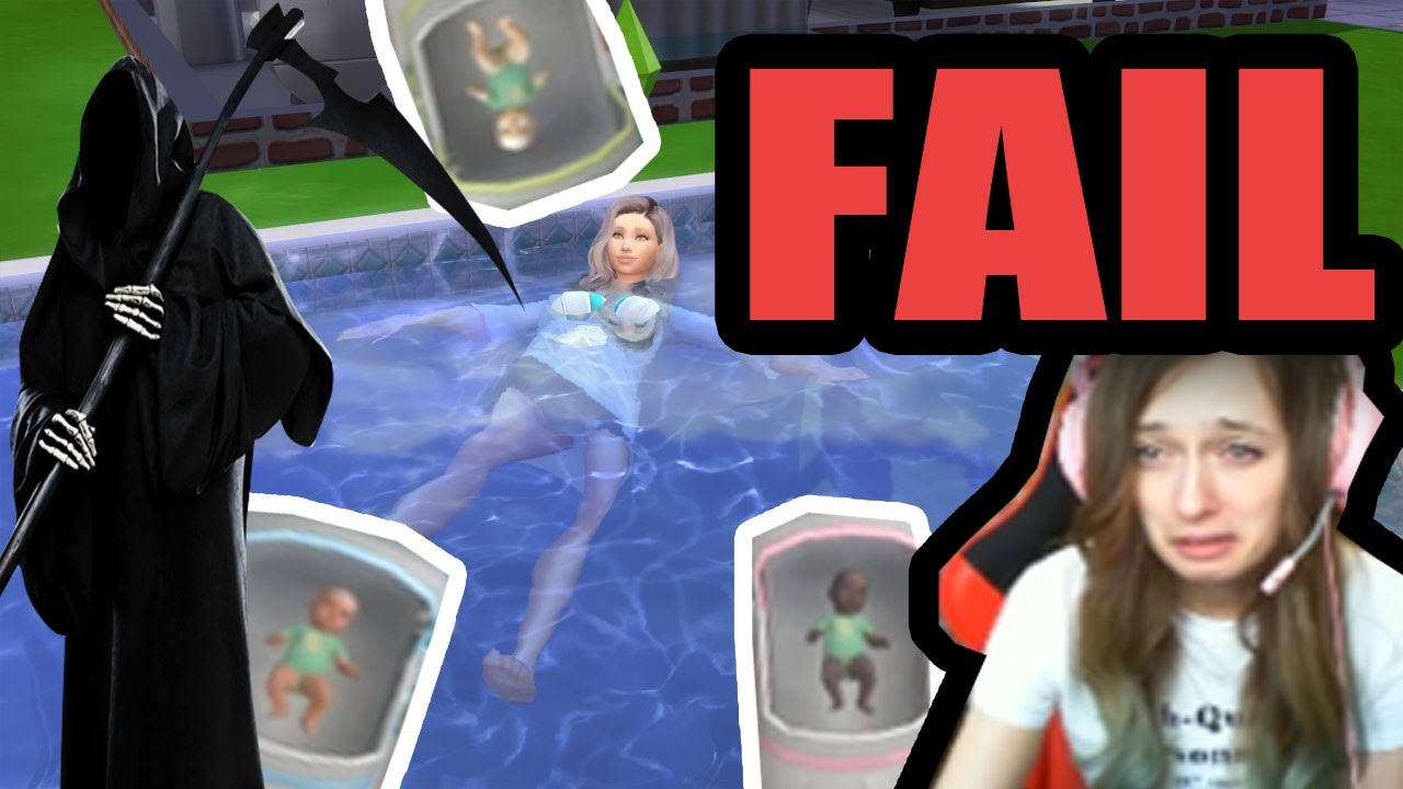 [FAIL] 100 Baby Challenge Part 1/? - Sims 4 - YouTube