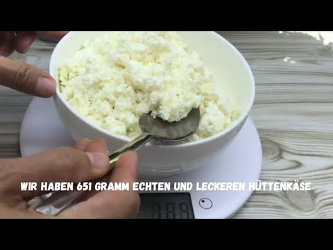 Du gehst jetzt in die Küche!Das Rezept für hausgemachten, leckeren, Hüttenkäse. Enthält Omega 3. #87