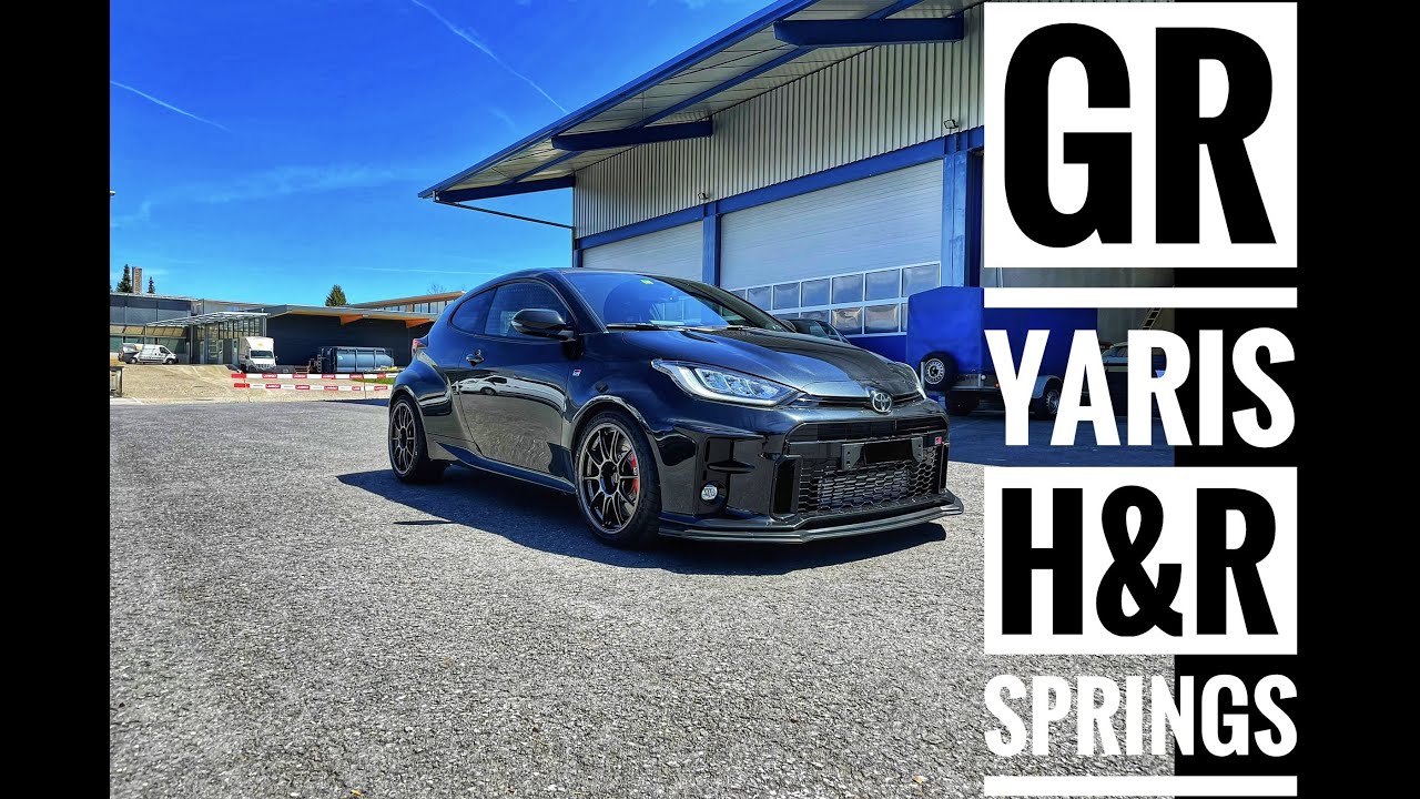 Toyota GR Yaris - H&R Springs review - YouTube