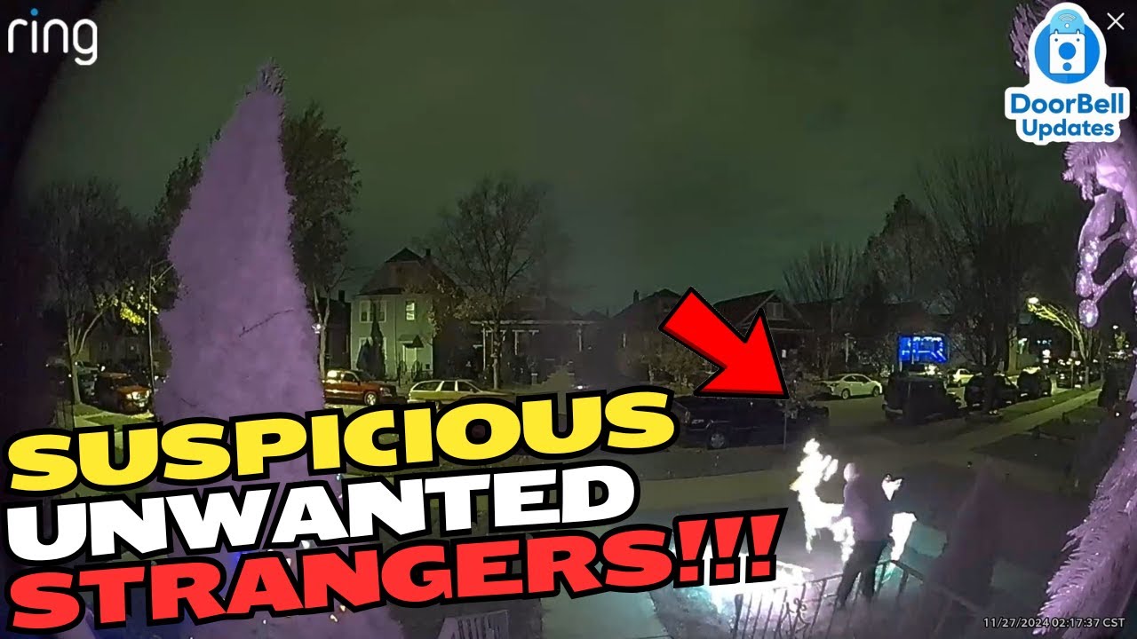 Don't Open Your Door To Suspicious Unwanted Strangers! (Caught On Ring ...