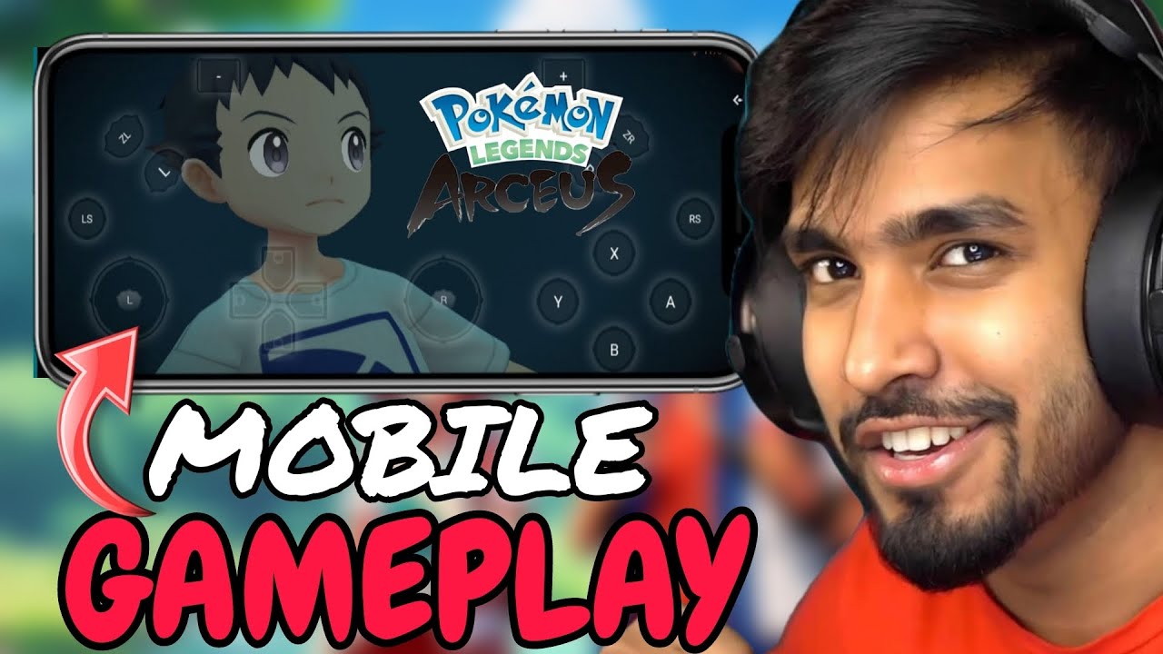 Pokemon Legends Arceus Mobile Gameplay | 😱 Playing Pokemon Legends ...