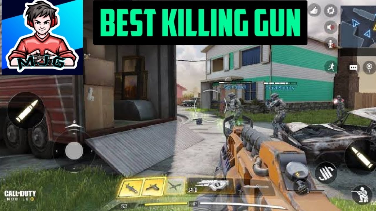 Best Killing Gun in Call of Duty Mobile - YouTube