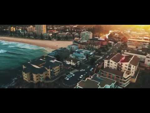 Manly Beach Sydney 4K Drone Sunset - YouTube