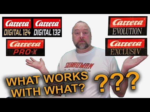 Carrera Digital and Analog Track Compatibility - D132, D124, Evolution, Exclusiv Slot Car Track