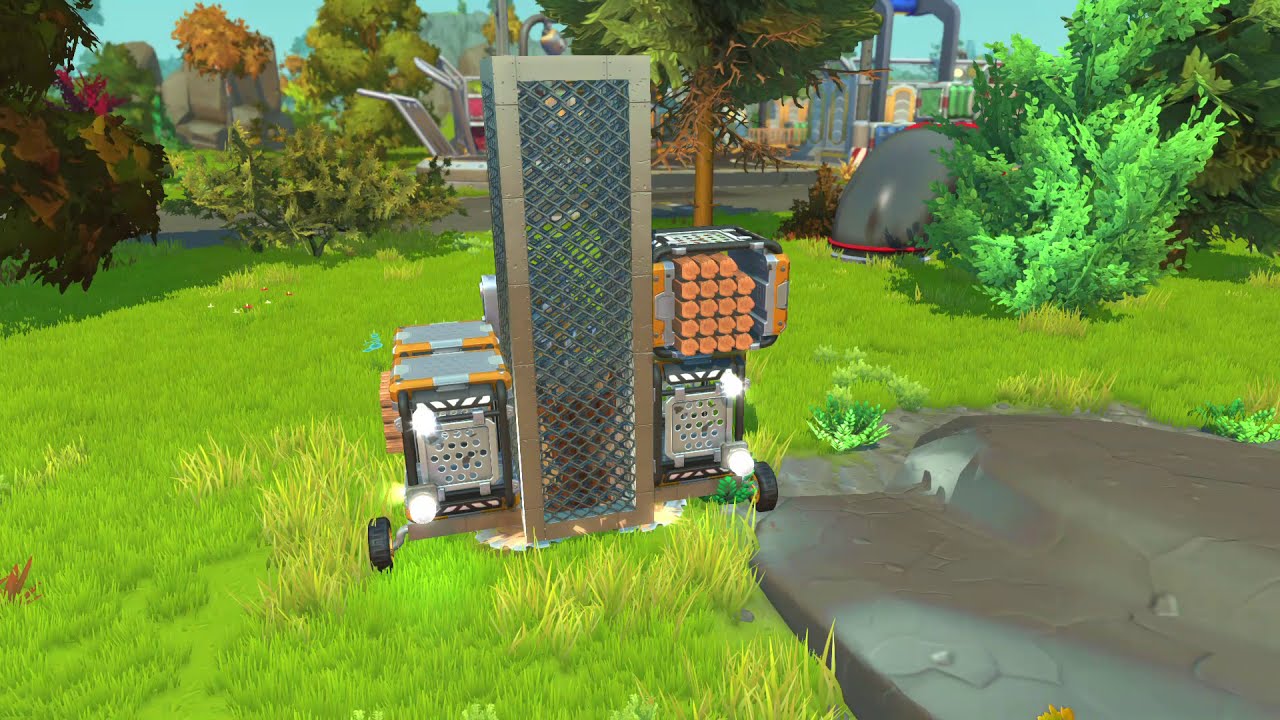 Scrap Mechanic Survival - Best Tree Cutter - YouTube