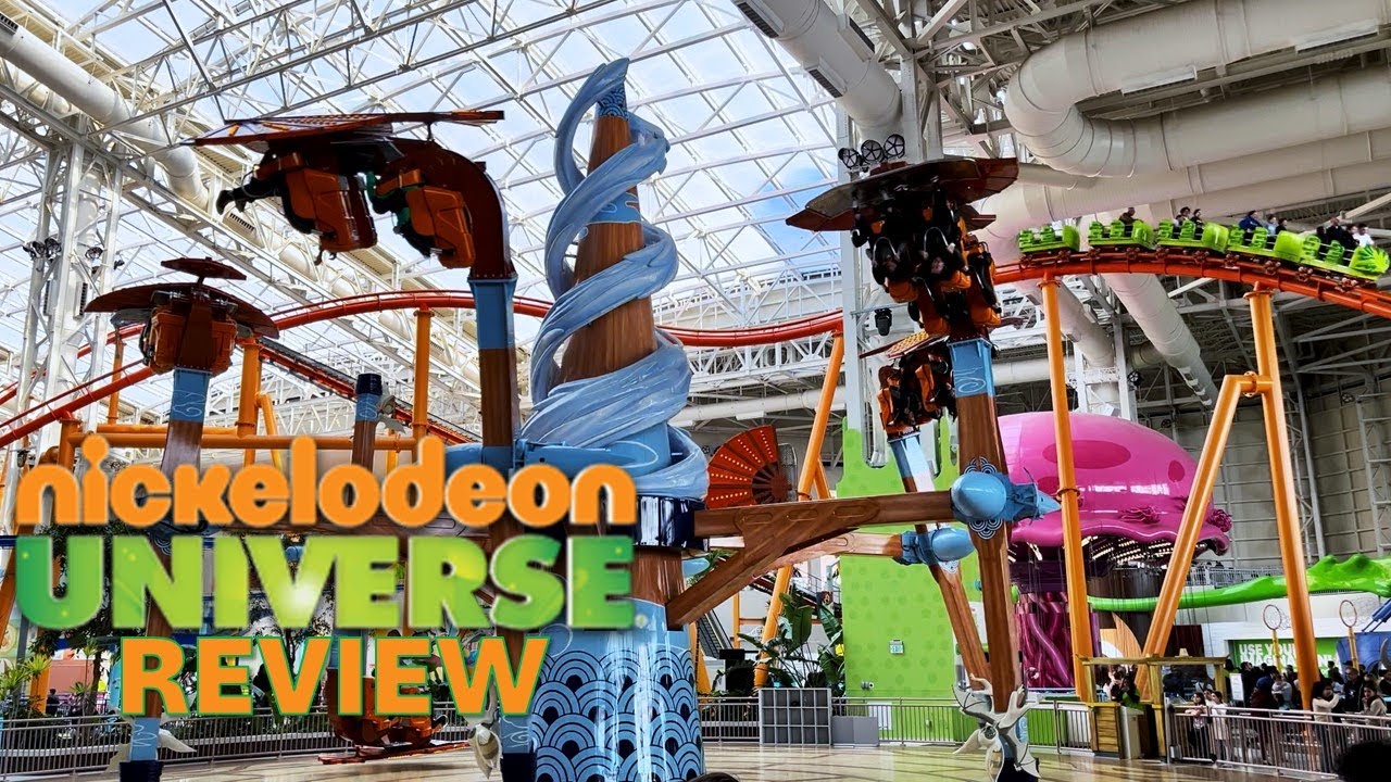Nickelodeon Universe Theme Park Review Is this Park WORTH It? - YouTube