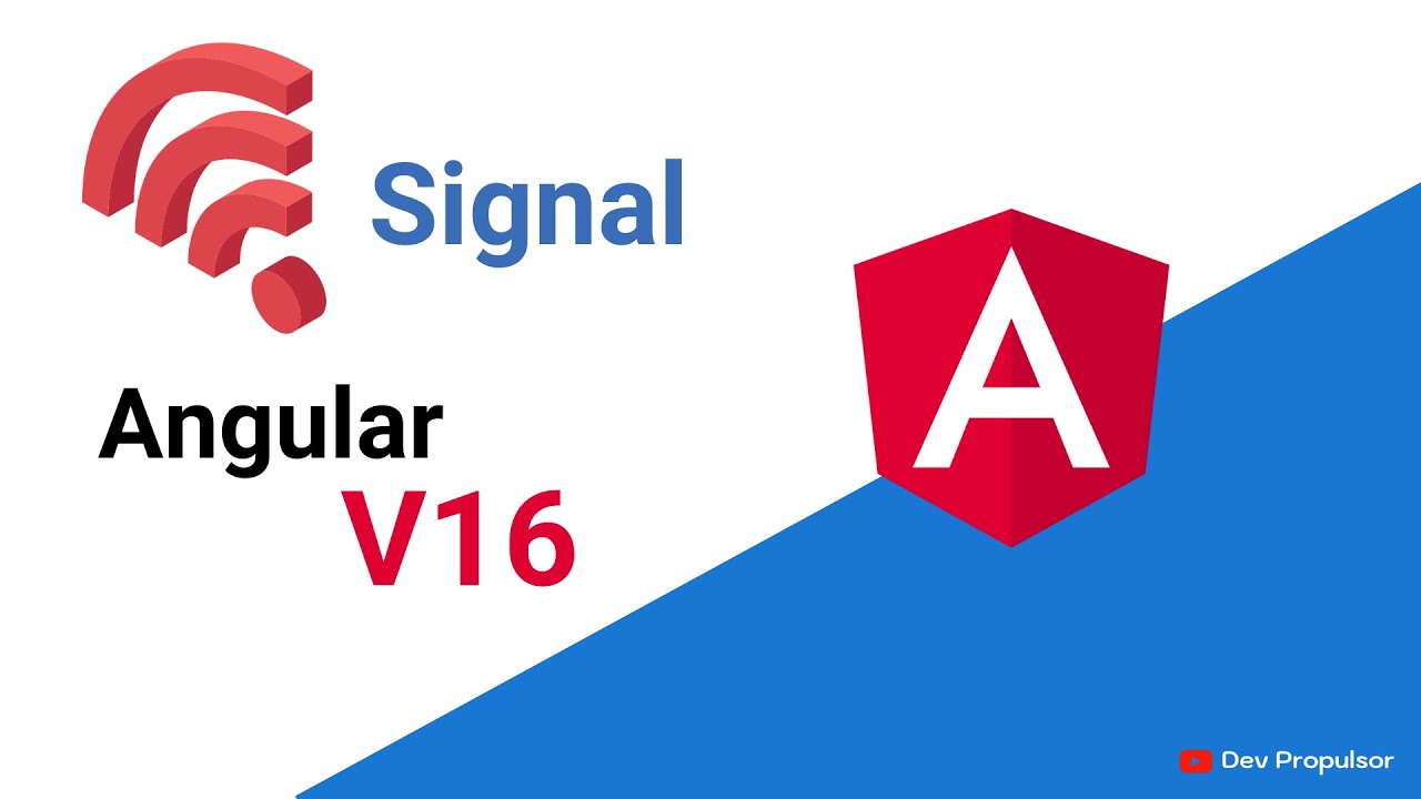 Angular V16 - 5-Les Signaux Angular - YouTube